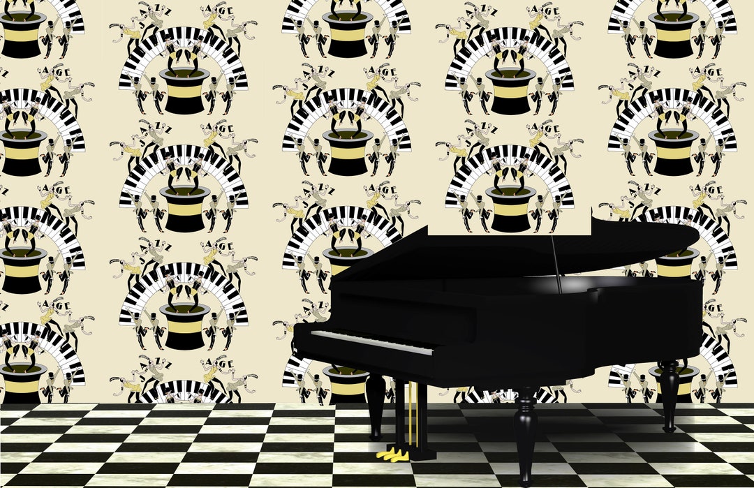 Art Deco Wallpaper: Jazz Age Design, Stylish Home Decor - Etsy Australia