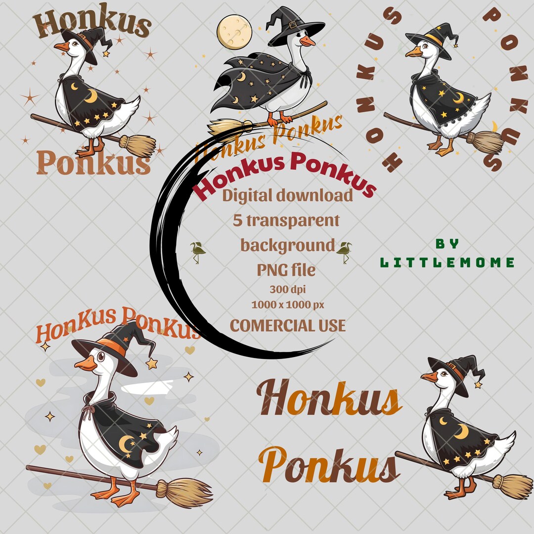 Honkus Ponkus PNG Honkus Ponkus Goose Honkus Phonkus Goose PNG Digital ...
