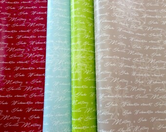 Vintage Postage Stamp Wrapping Paper / 12 Sheets