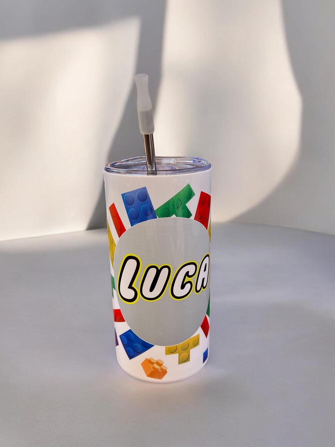 Kids Custom 12oz Tumbler, Legos, Kids Cups, Custom Names - Etsy