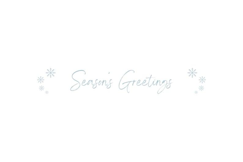 Printed Christmas Cards Thank You Cards for Your Business Personalised ...