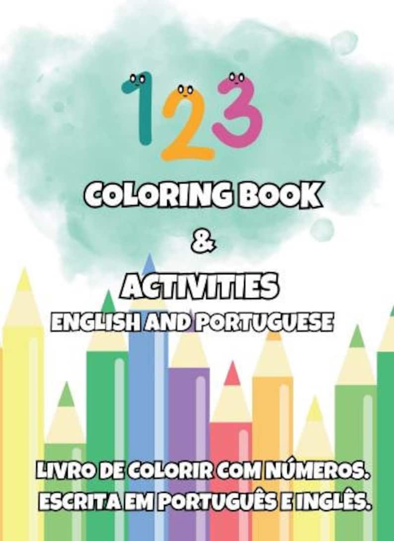 1 2 3 Coloring Sheets for Kids - Etsy