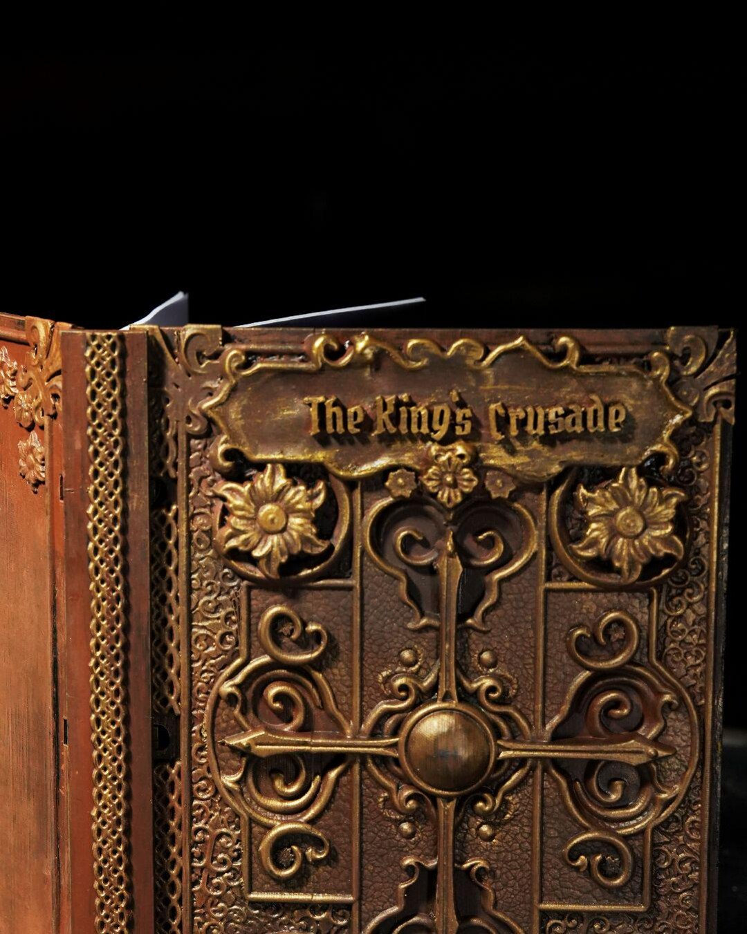 Customizable Antique Gold Notebook Cover, Personalized A5 Journal - Etsy
