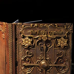Customizable Antique Gold Notebook Cover, Personalized A5 Journal - Etsy