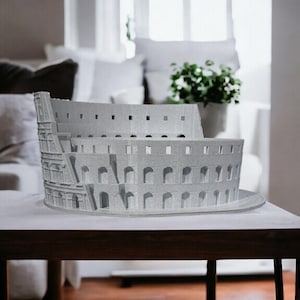 The Colosseum Model Roman Architecture Replica Unique Gift for History ...