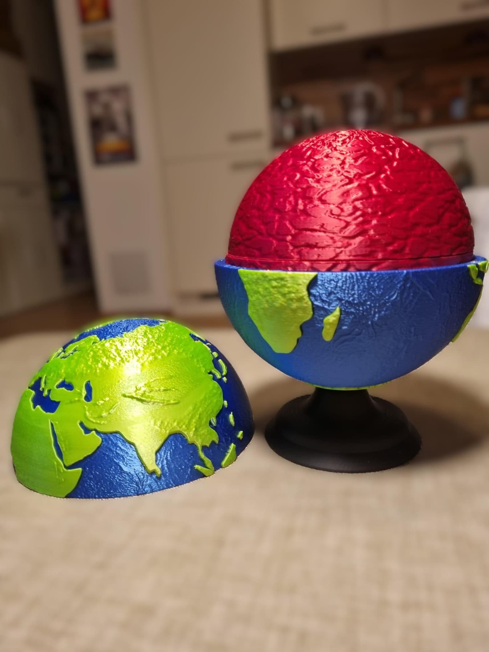 3D Earth Layers Model Educational STEM Toy Journey to the Center of the ...