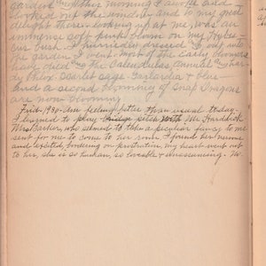 PDF Handwritten Vintage Diary 1929-1930 - Adeline Barnes - Digital ...