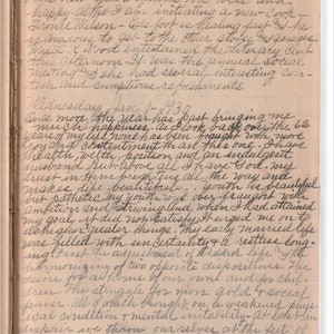 PDF Handwritten Vintage Diary 1929-1930 - Adeline Barnes - Digital ...