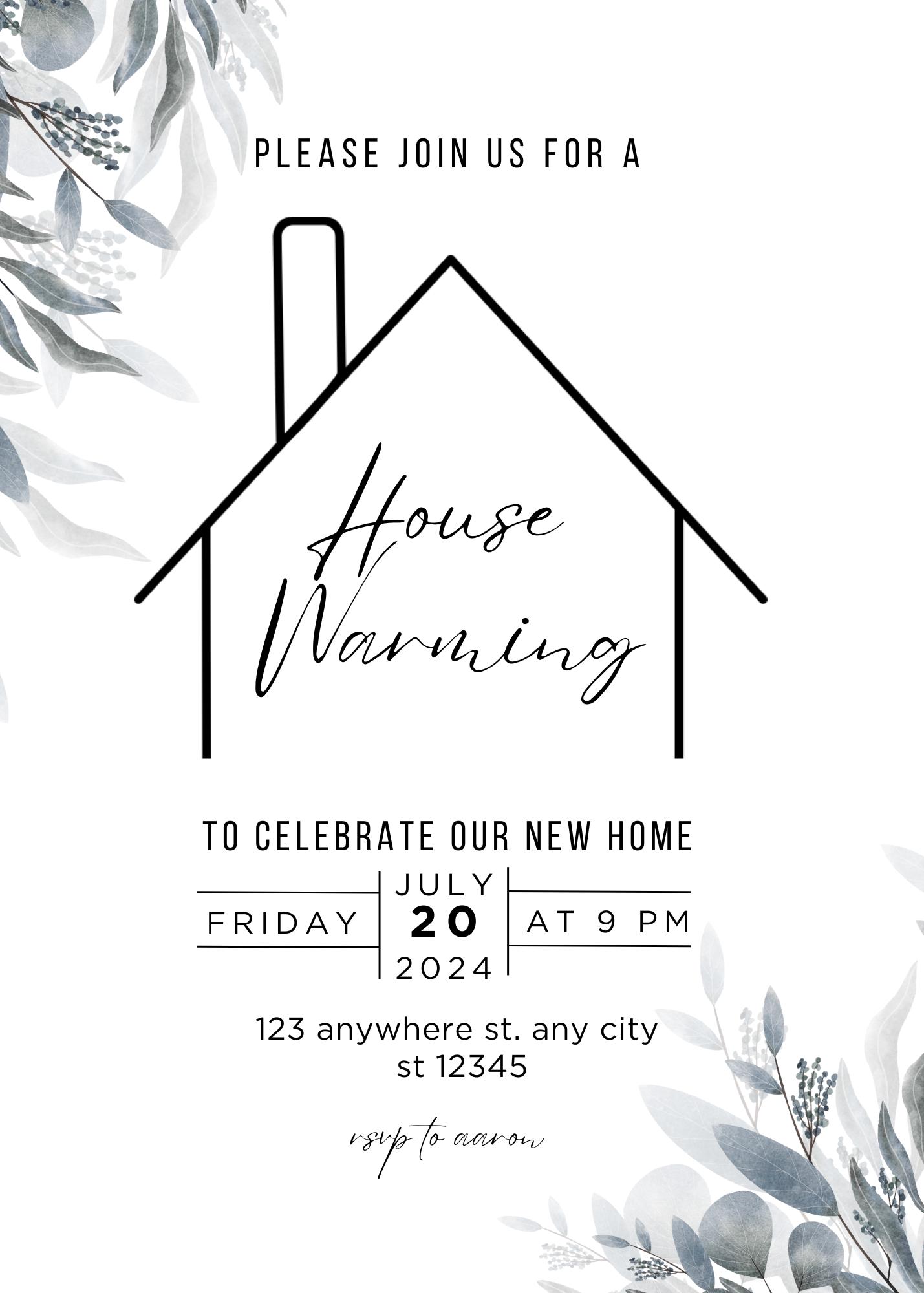 House Warming Invitation - Etsy