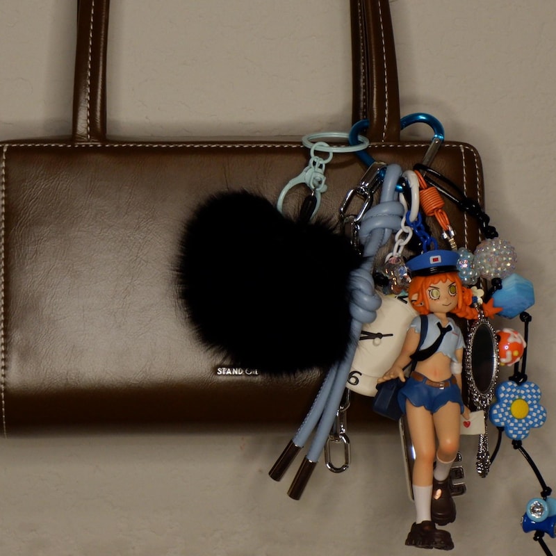 Peach Riot Popmart Keychain - Etsy