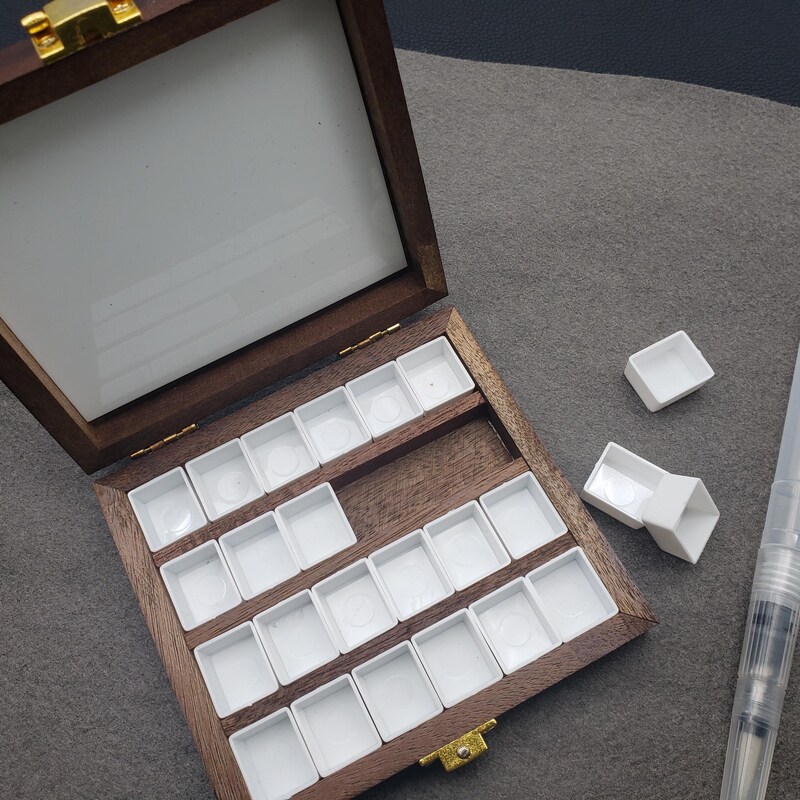 Watercolor Paint Box - Etsy