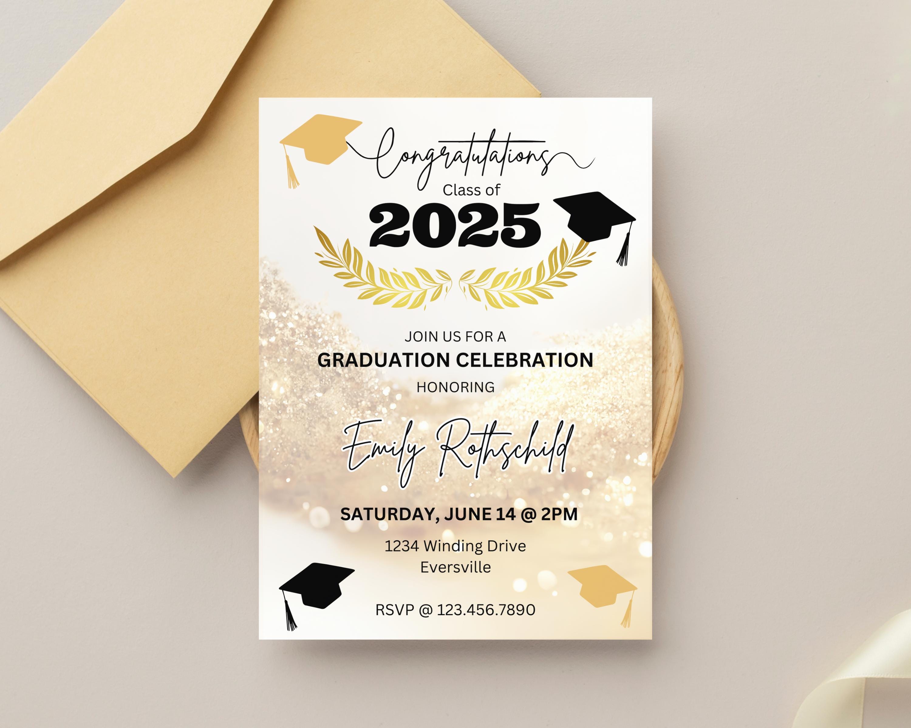 Graduation Party Invitation - Etsy
