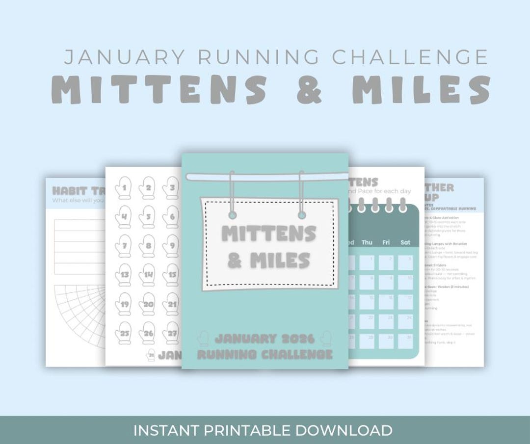 Running Streak Tracker - Etsy