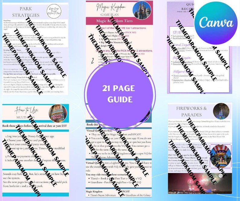 Walt Disney World Complete Guide + Multipass + Singlepass Lightning ...