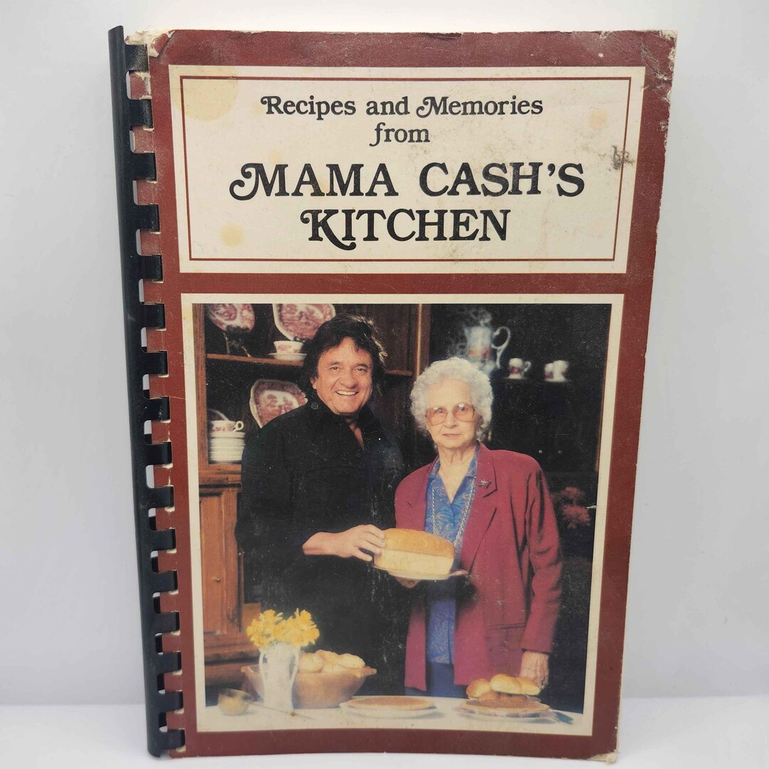 Rare SIGNED Recipes & Memories From Mama Cash's Kitchen Mrs. Ray Cash ...