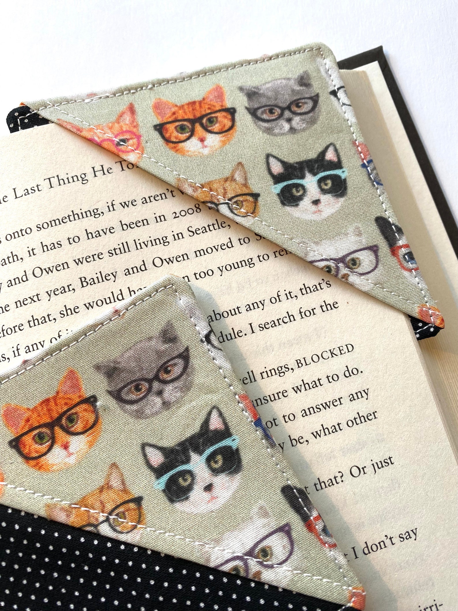 Corner Bookmark Sewing Pattern: DIY Project (PDF Download) - Etsy