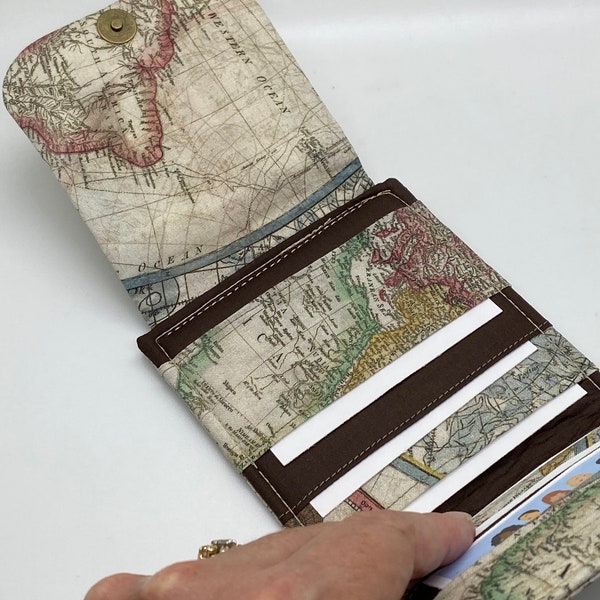 Map Wallet - Etsy