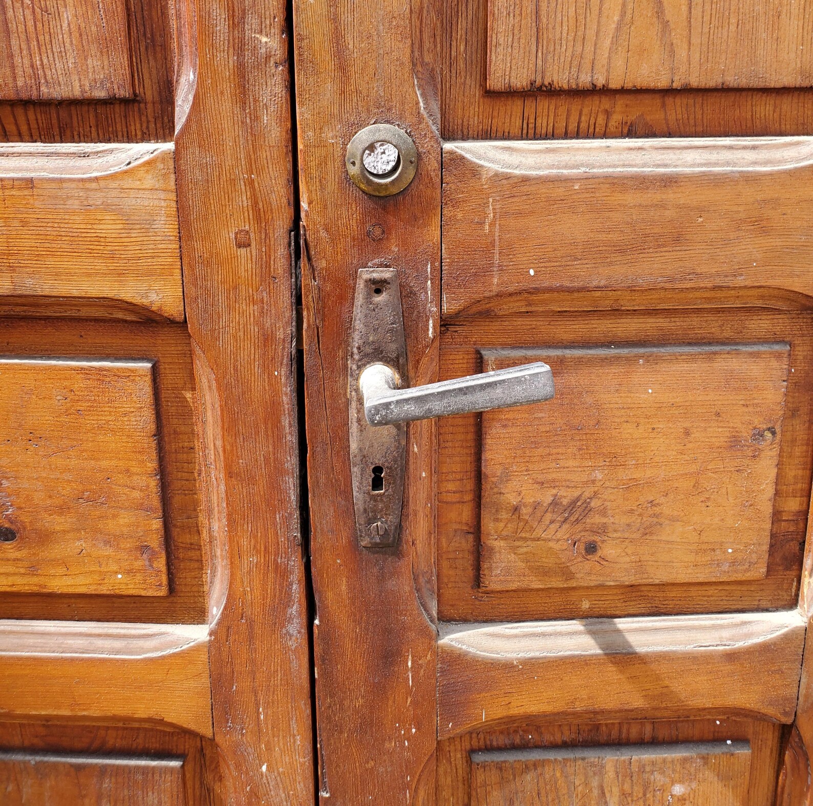 1970s Double Panel Arched Moroccan Riad Wooden Door - Etsy