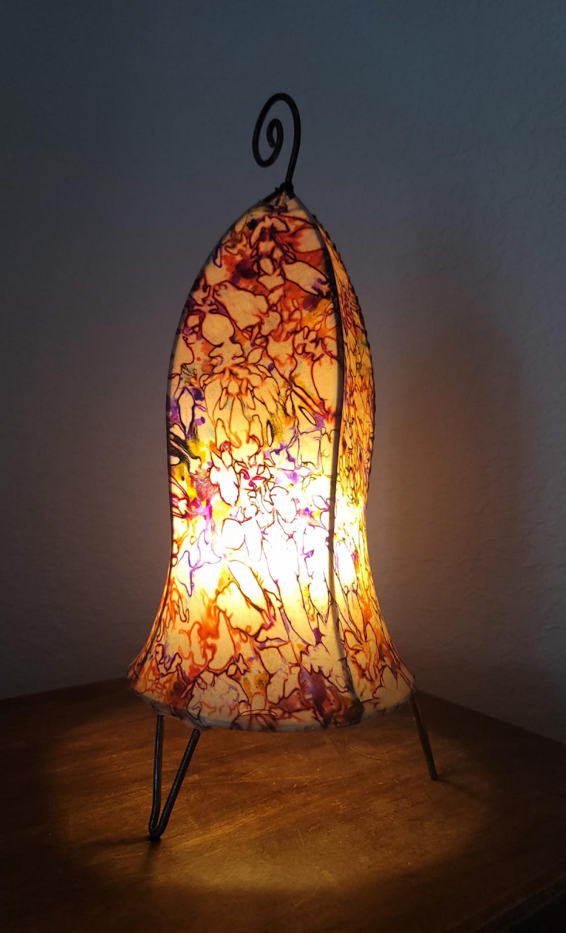20 Multicolor Marbled Style Goat Skin / Henna Lamp - Etsy