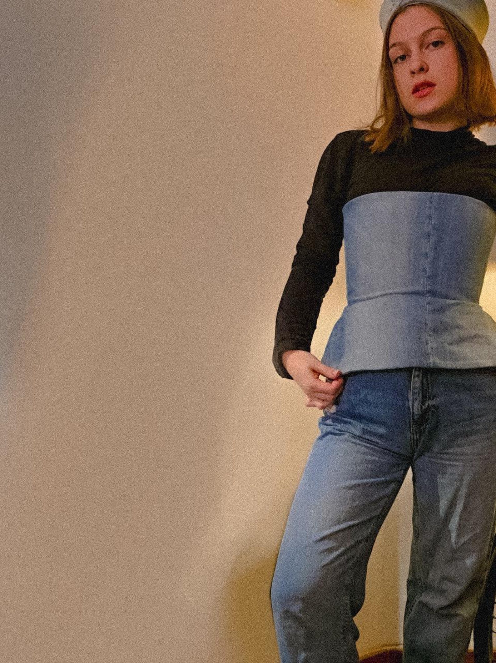 Custom Acne Studio Upcycled Corset - Etsy