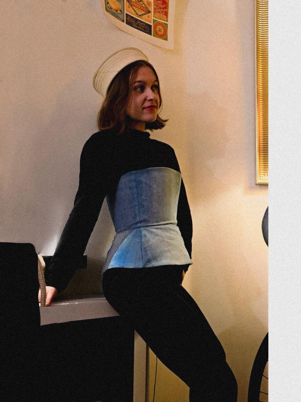 Custom Acne Studio Upcycled Corset - Etsy