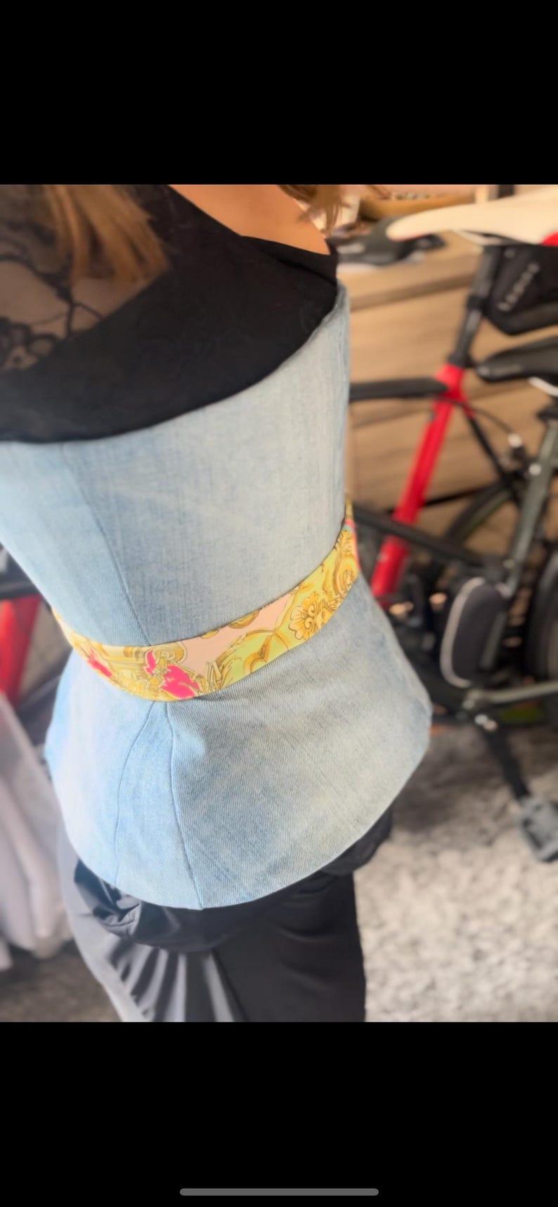 Custom Acne Studio Upcycled Corset - Etsy