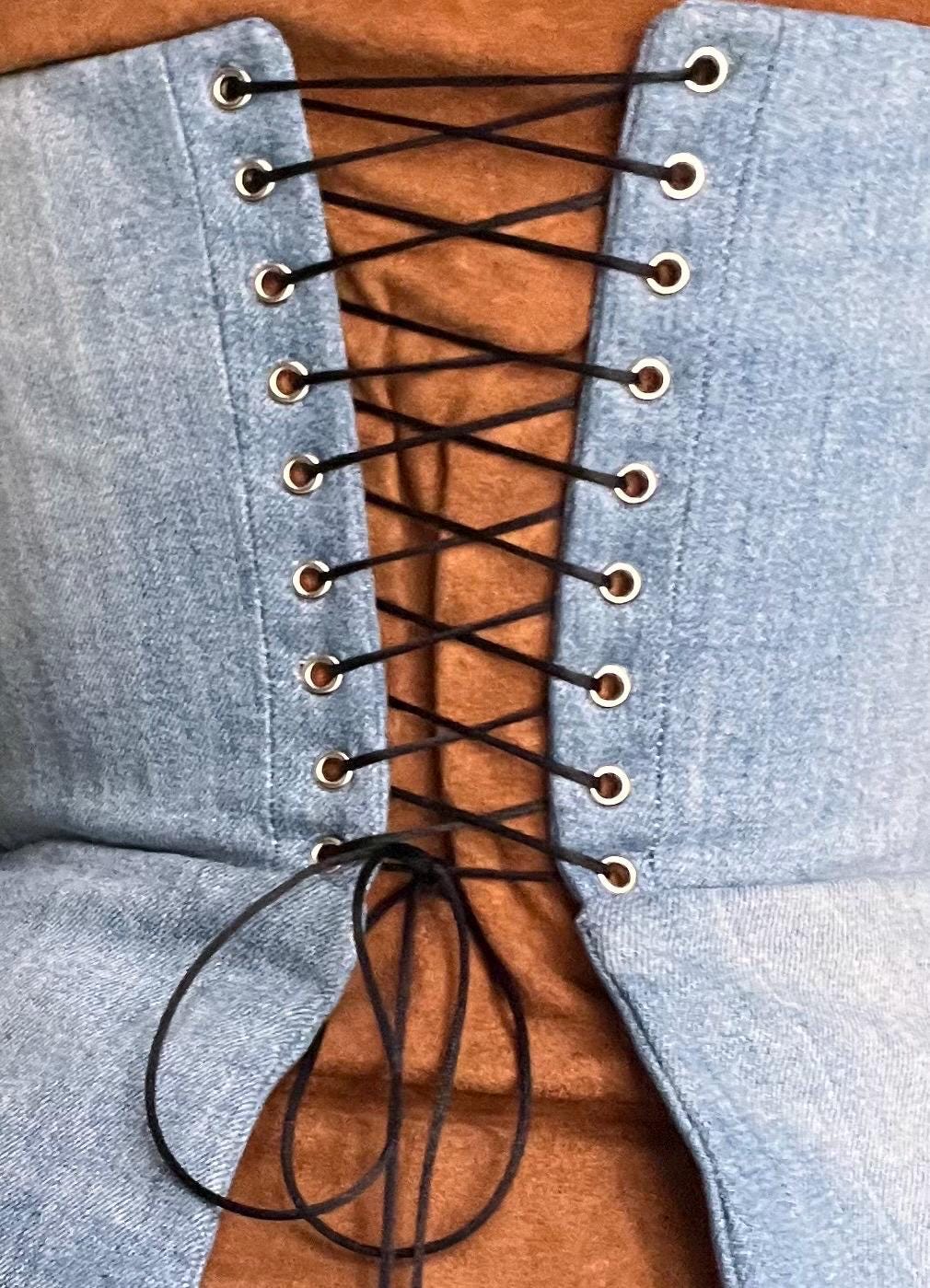 Custom Acne Studio Upcycled Corset - Etsy