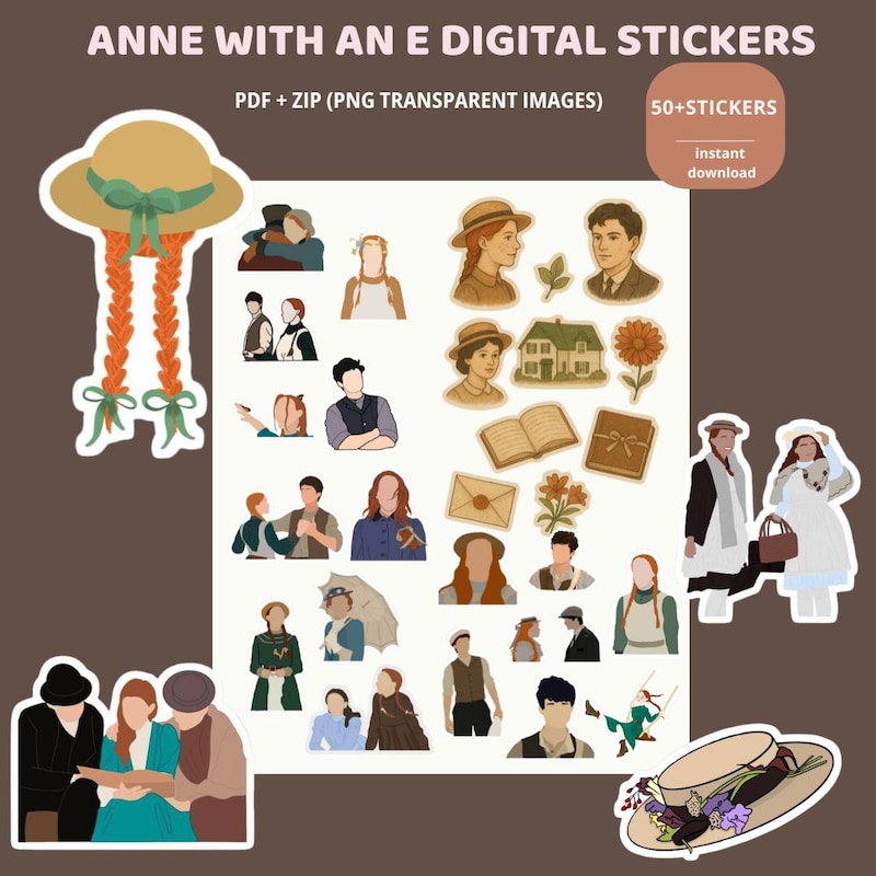 Anne of Green Gables Svg - Etsy