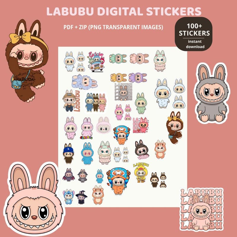 Tapeta labubu - Etsy Polska