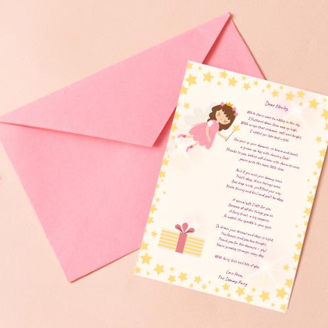 Editable Dummy Fairy Letter Template | Canva | Fairy Garden Design ...
