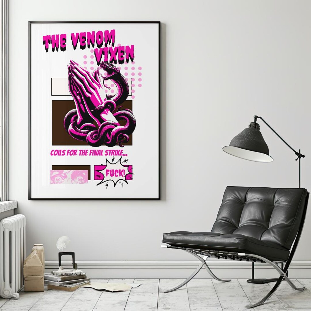 Gothic Vixen: Vintage Snake Wall Art Halloween Horror Home Decor ...