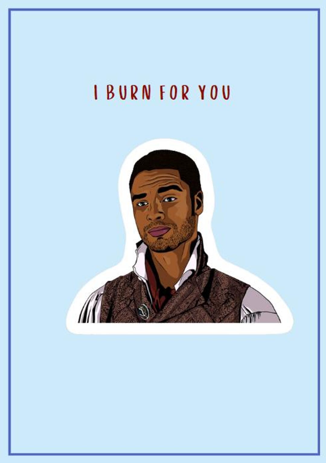 Bridgerton Valentines Day/ Love Cards Pack 3 Fun Designs Bridgerton ...