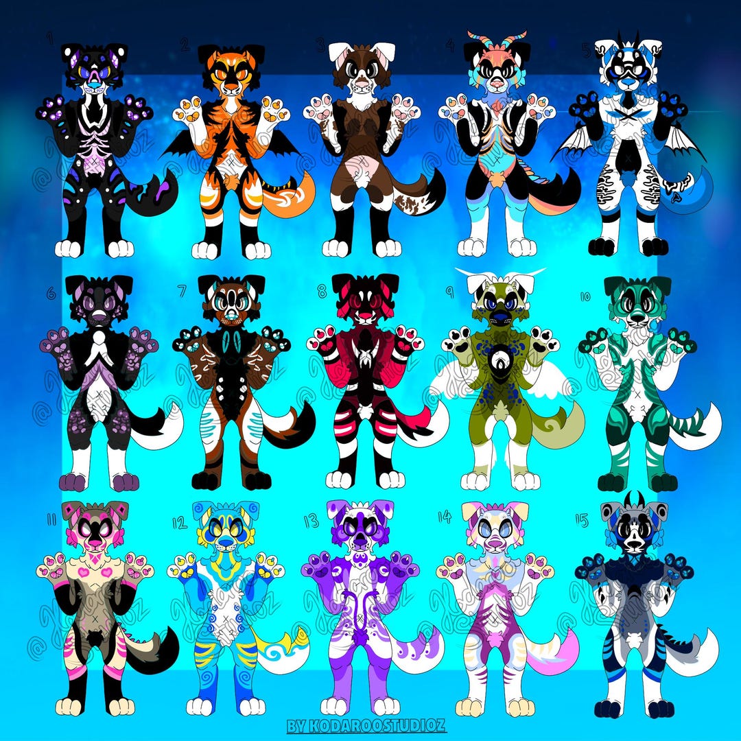 Adopt Character Batch ( Dog/puppy ) by Kodaroostudioz ( DIGITAL Not ...