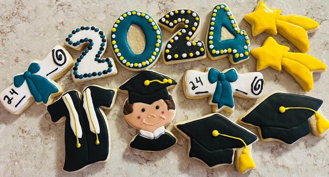 Homemade **custom** Graduation Sugar Cookies - Etsy