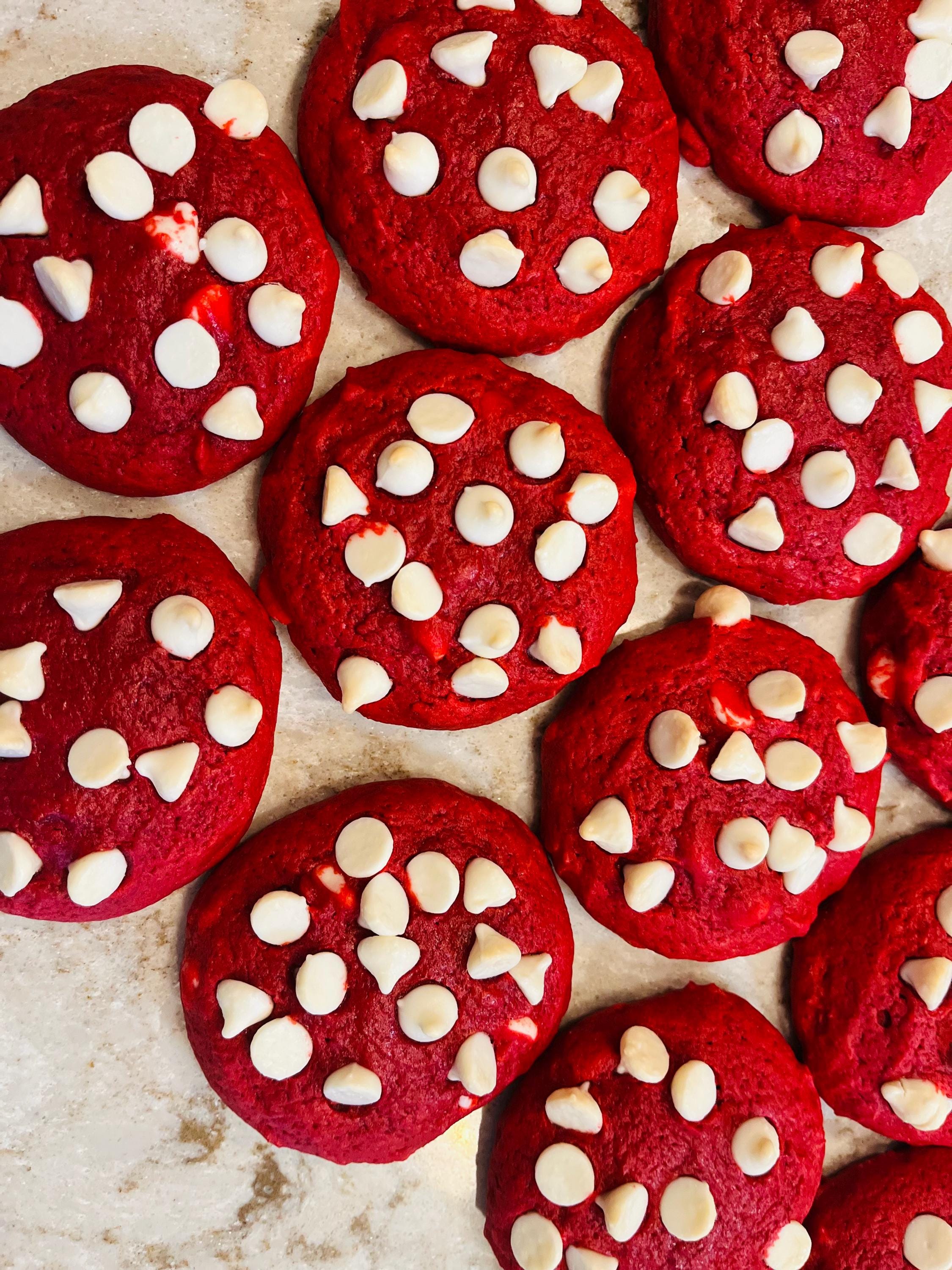 Homemade Red Velvet Cookies - Etsy