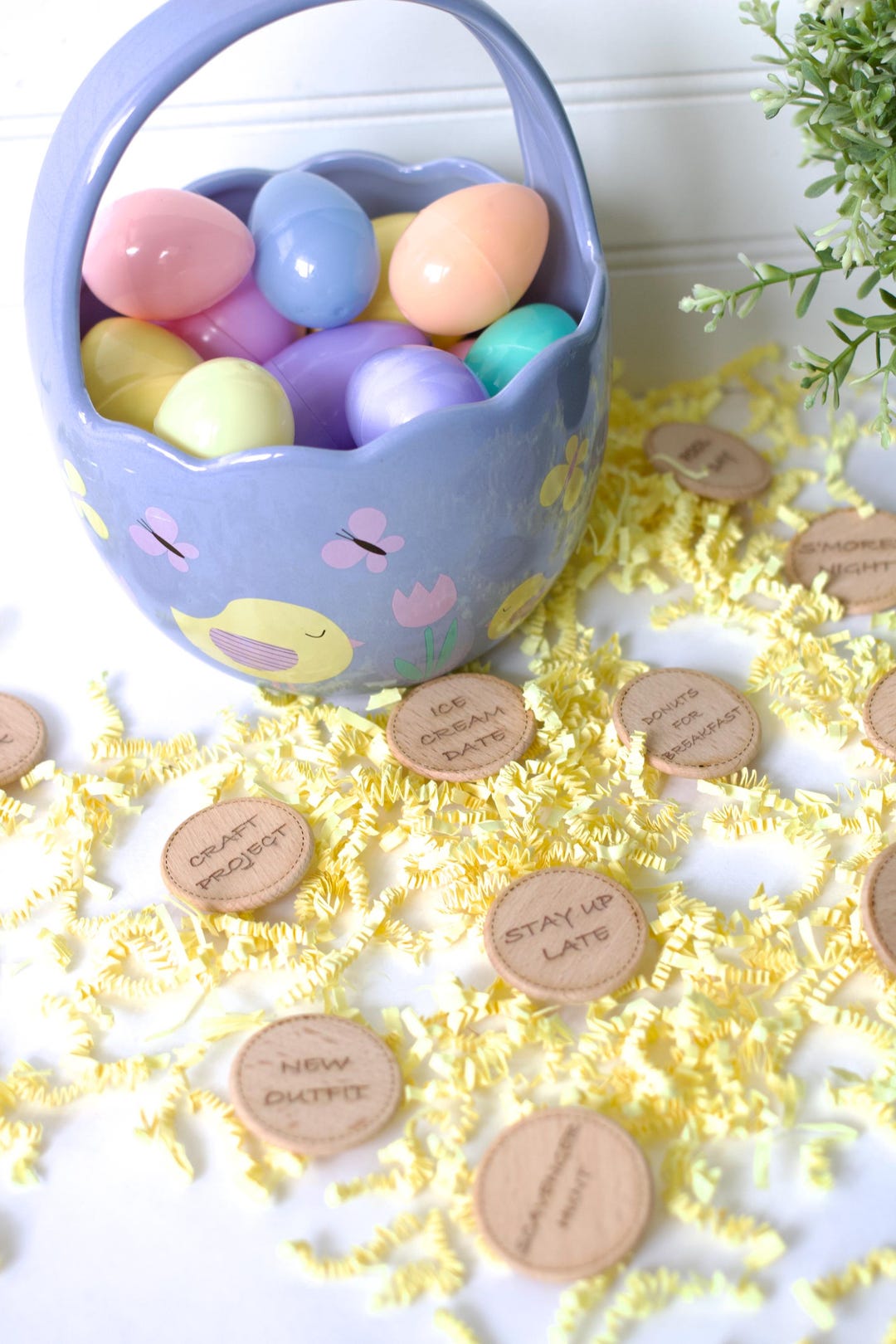 Easter Egg Tokens | Easter Basket Coins | Rewards for Kids | - Etsy