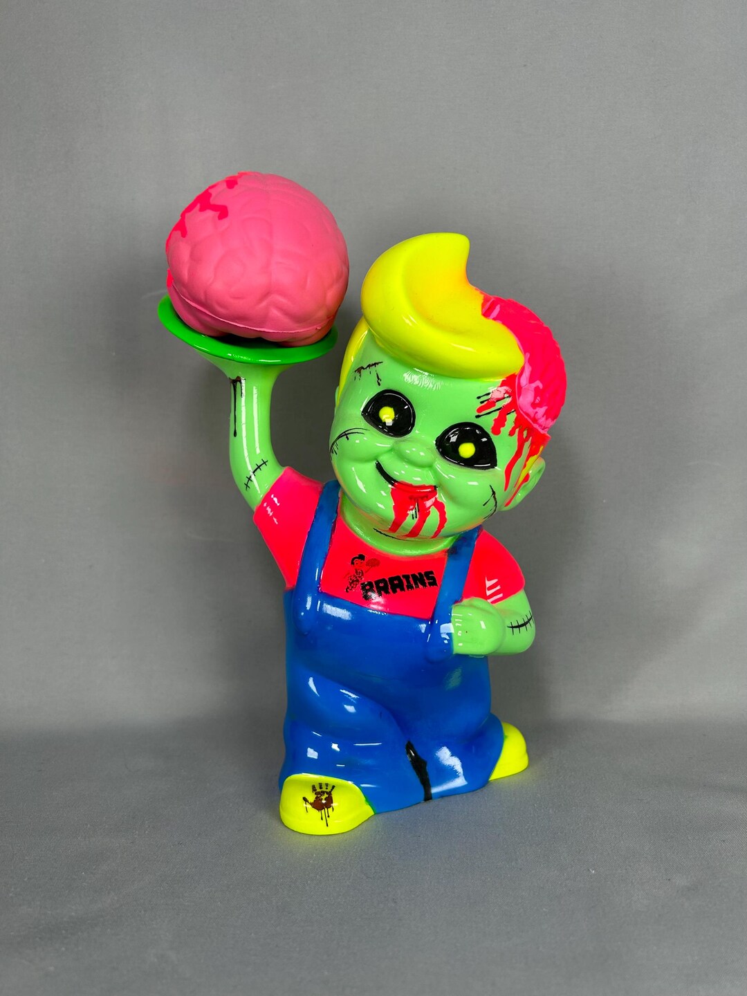 Zombie Bob Bob's Big Boy Needs Brains Art Toy Designer Bootleg Zombie ...