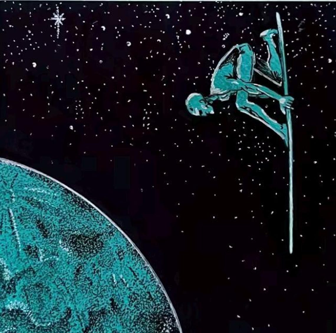 Silver Surfer Design - Etsy