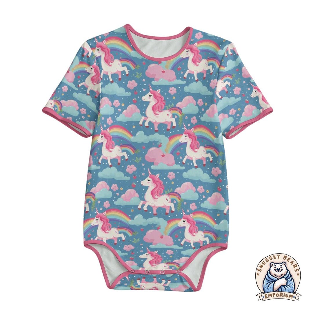 ABDL Adult Onesie ABDL Romper Baby Grow Body Suit Unicorn Onesie - Etsy