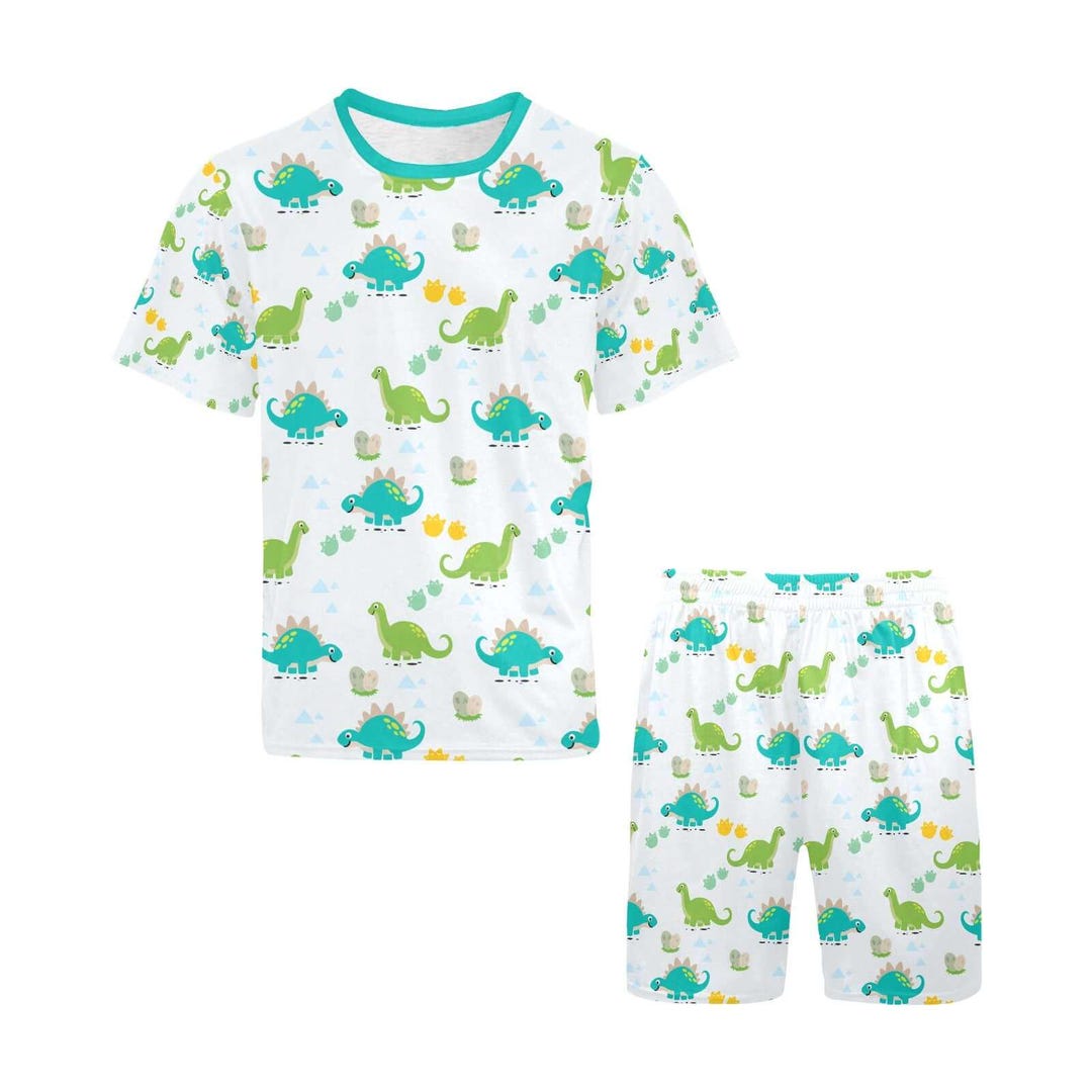 ABDL Adult Short Pajama Set ABDL Short Pyjama Set dino - Etsy