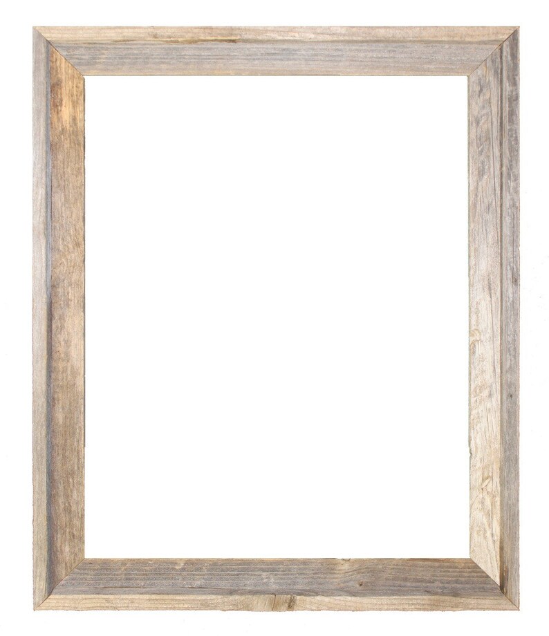 Rustic Reclaimed Barn Wood 2" Signature Open Frame (no Glass or Backing ...