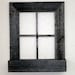 Rustic Reclaimed Barn Wood Window Frame With Flower Box - Etsy