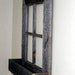 Rustic Reclaimed Barn Wood Window Frame With Flower Box - Etsy
