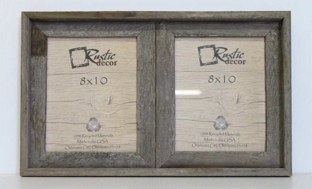 8x10 Rustic Reclaimed Barn Wood Double Opening Frame - Etsy