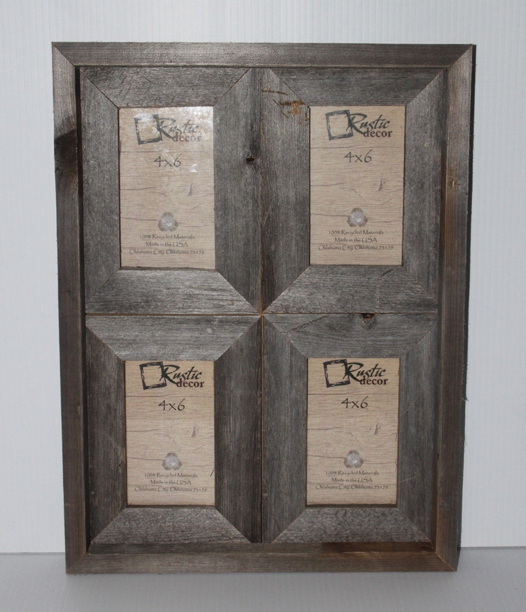 4x6 Rustic Barn Wood Window Frame (holds 4x6 Pictures) - Etsy