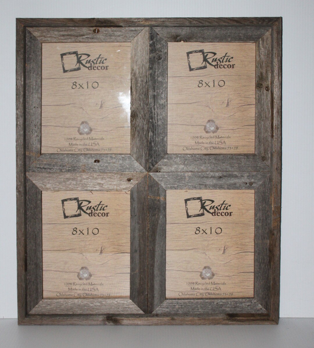 8x10 Rustic Barn Wood Window Frame (holds 8x10 Pictures) - Etsy