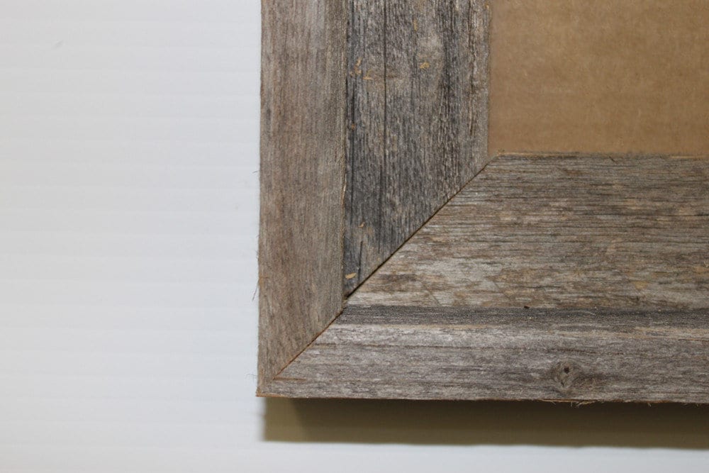 8x8 - 2" Rustic Reclaimed Barn Wood Signature Wall Frame - Etsy