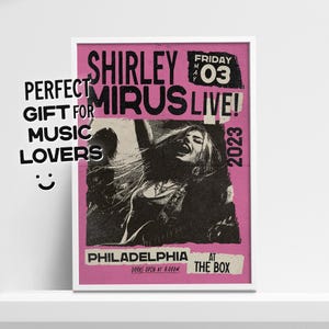 Personalized Concert Poster - Custom Band Gig Print - Music Wall Art ...