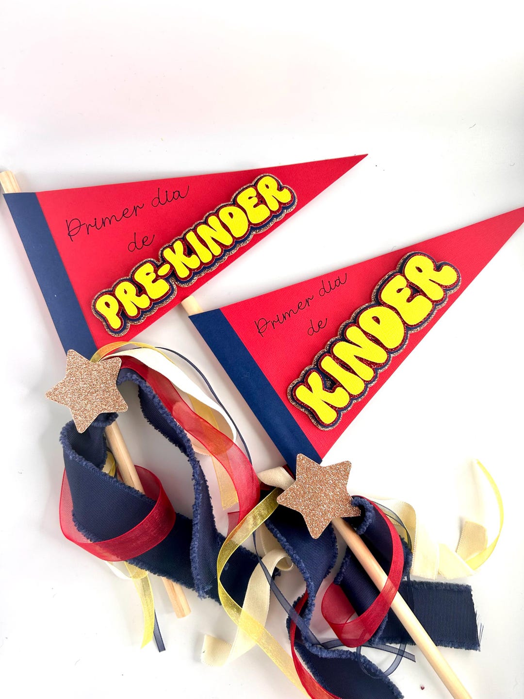 Pennant Flag, Back to School, First Day, Kindergarten, Pre-k ...