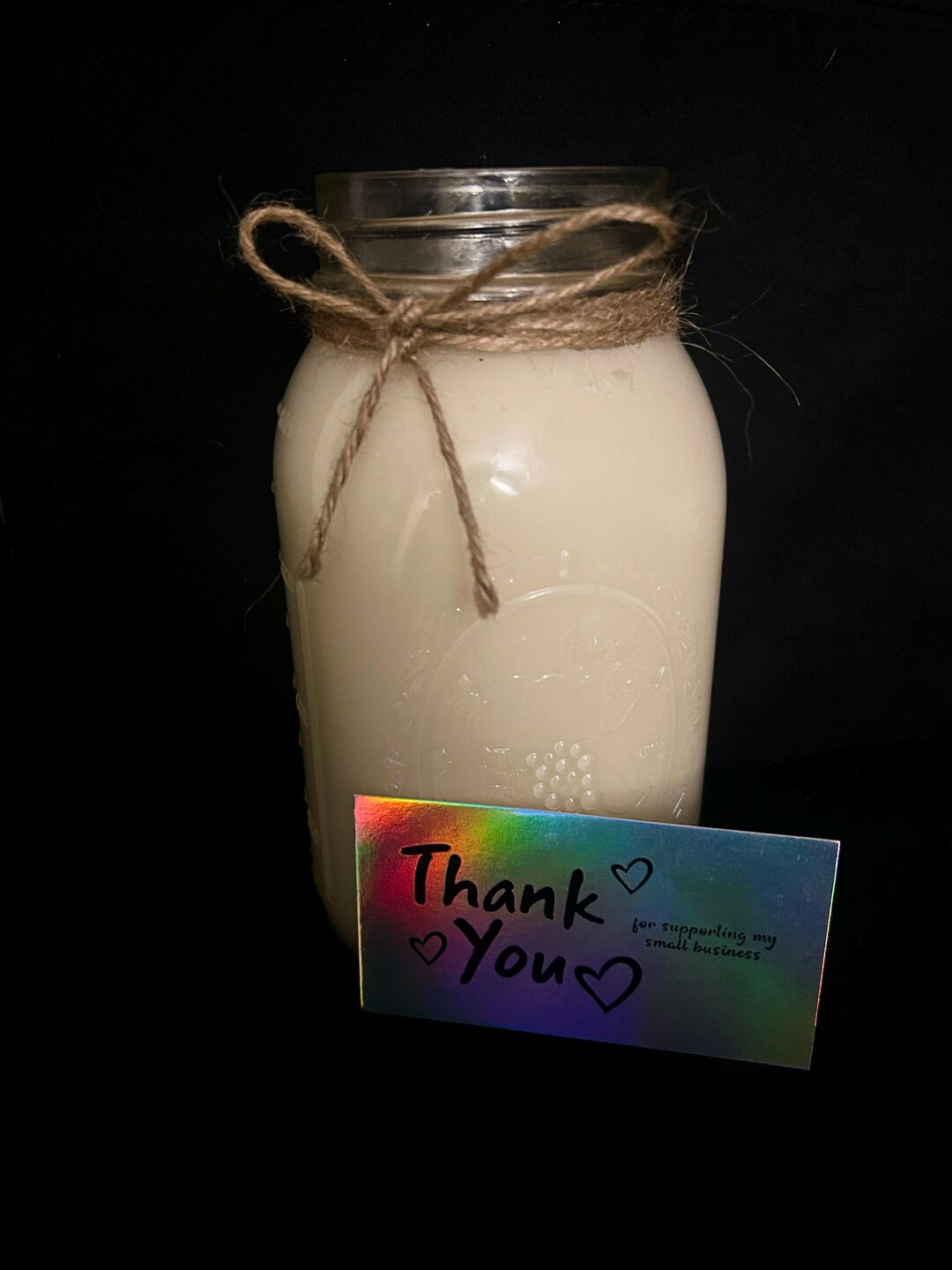 32oz Customizable Mason Jar Candle With Double Wick. - Etsy